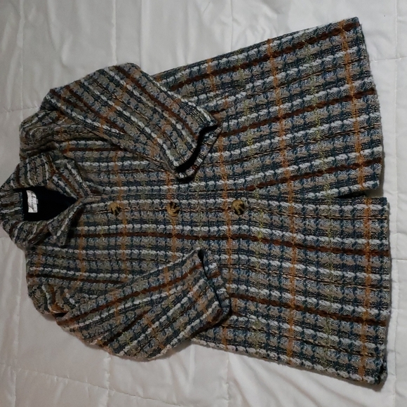 Vigoss | Jackets & Coats | Vigoss Plaid Trench Coat | Poshmark
